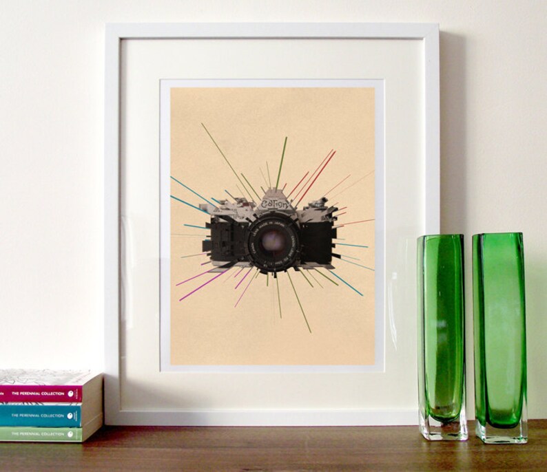 Vintage Camera Print Photography Art Poster Vintage Print | Etsy