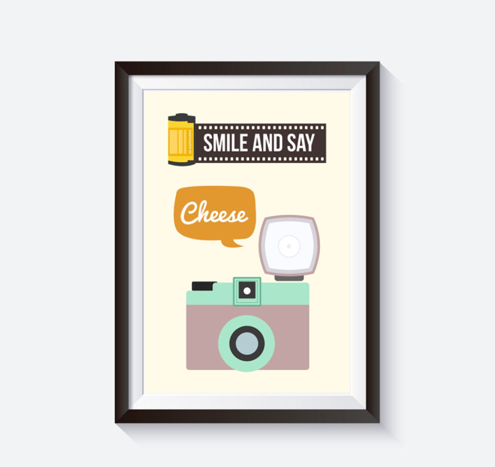 Camera Illustration, Camera Typography, Illustrated Quote, Camera ...
