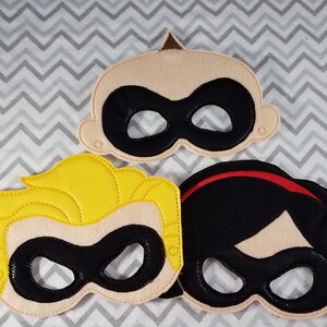 Incredibles Mask - Child - Etsy