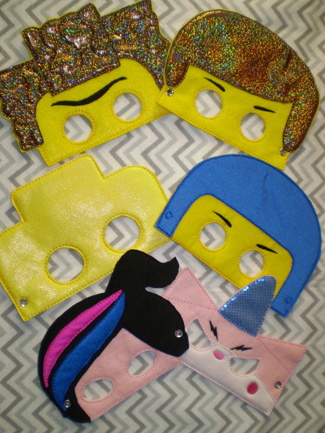 Lego Block Head Felt Mask Party Favor, Pretend Play - Etsy