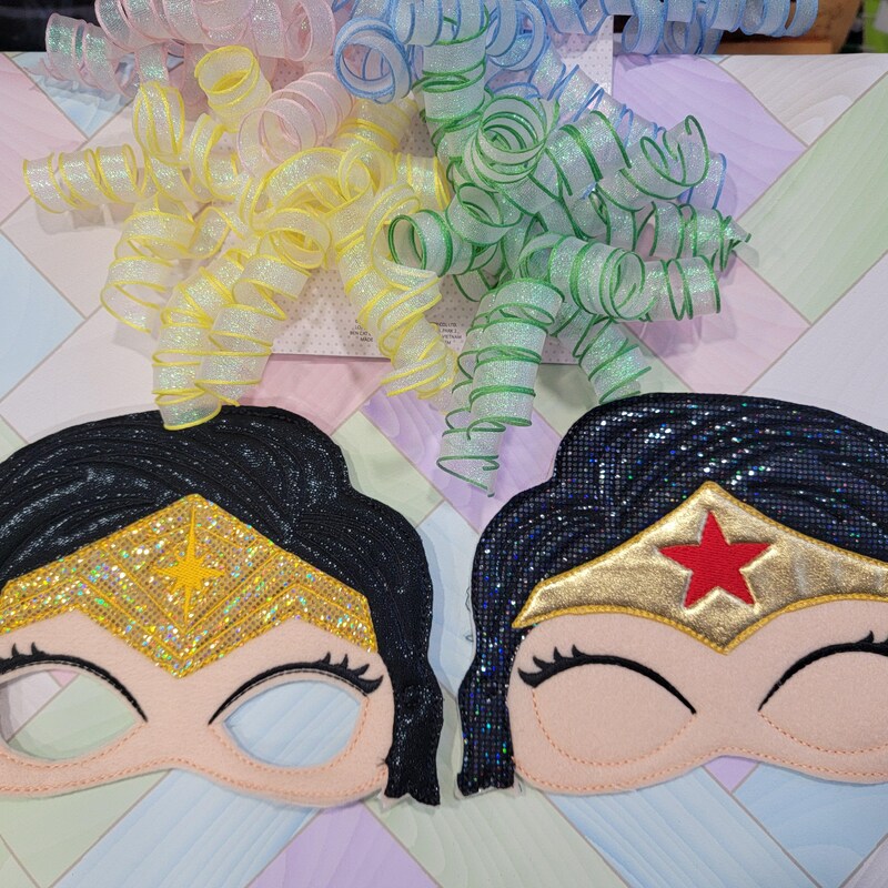 Wonder Women Mask - Etsy