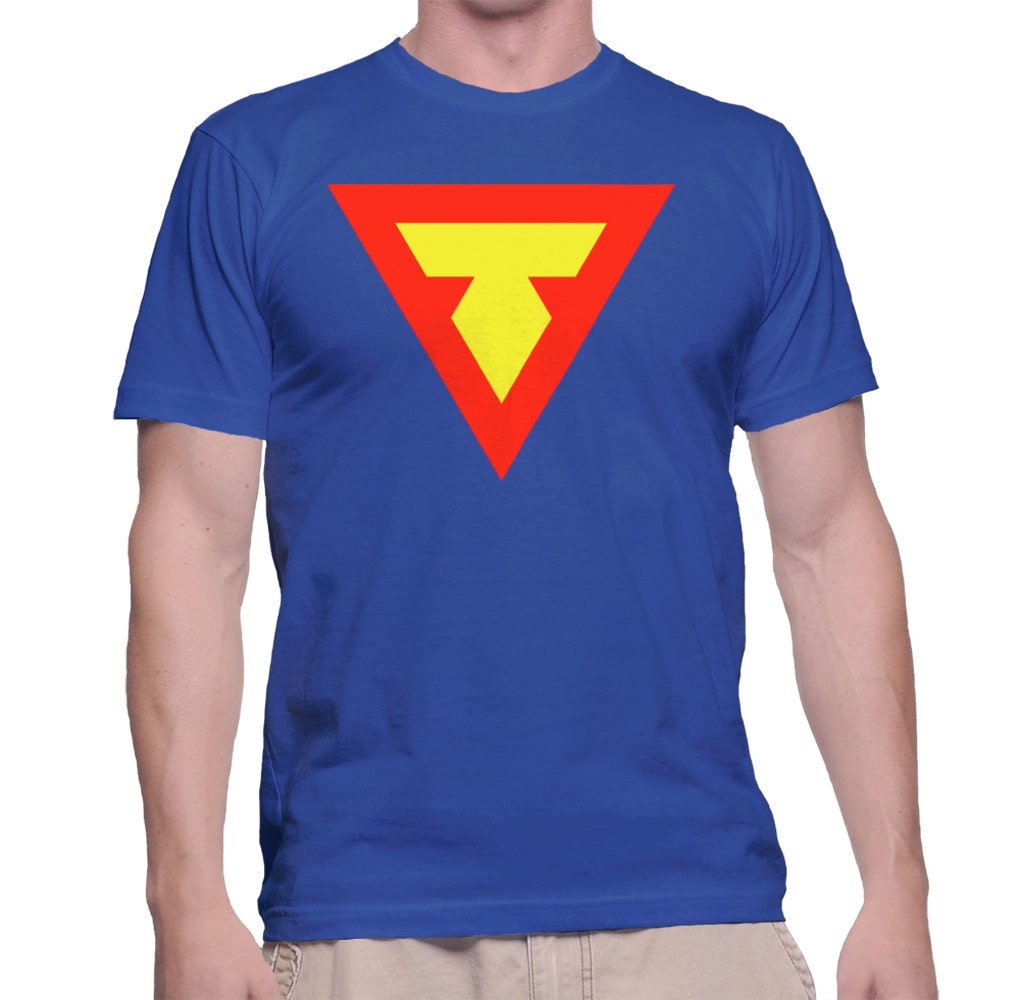 Superman Letter T
