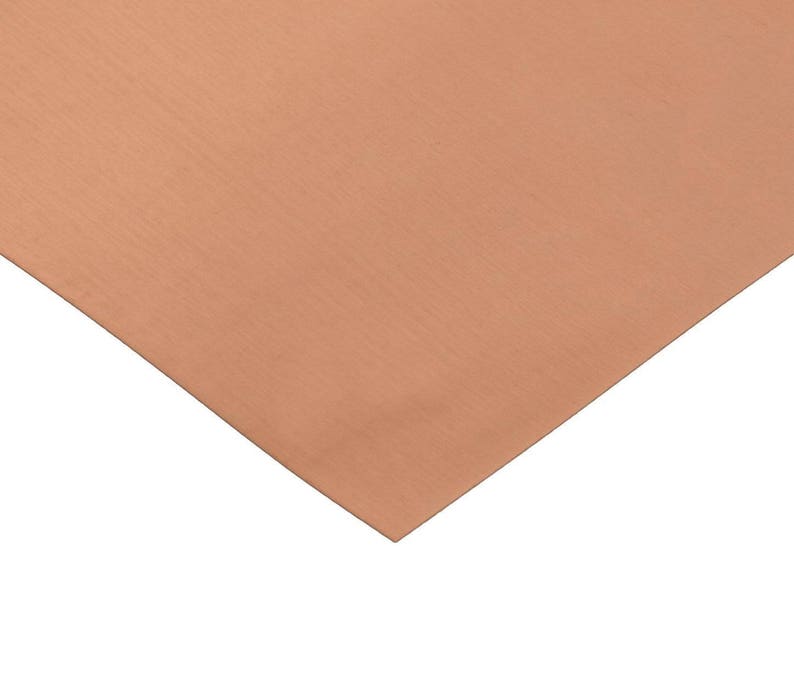 RMP 48 Oz. Copper Sheet 12 Inch X 24 Inch X 0.064 Inch Thick, 1/8 Hd - Etsy