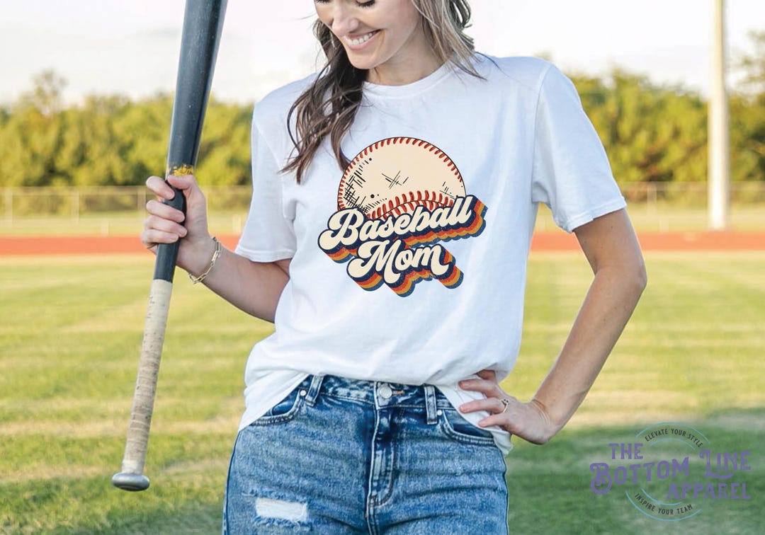 Baseball Mom Shirt//baseball Mom Tshirt//baseball Unisex Tee//sports ...