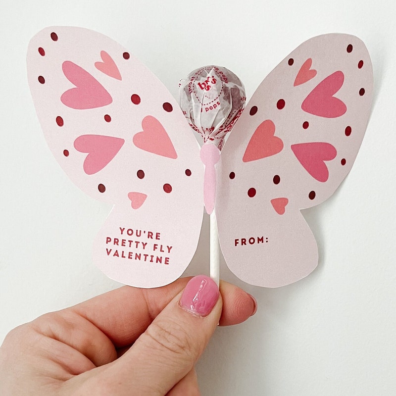 Butterfly Valentine - Etsy