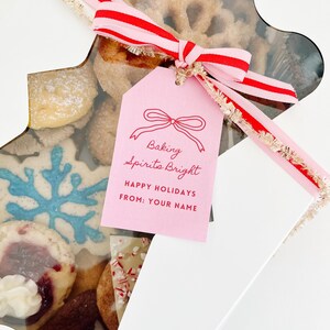Baking Spirits Bright Editable Christmas Gift Tags - Neighbor Gift Tags ...
