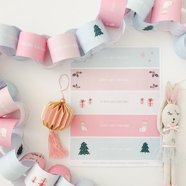 Christmas Countdown Calendar - Etsy
