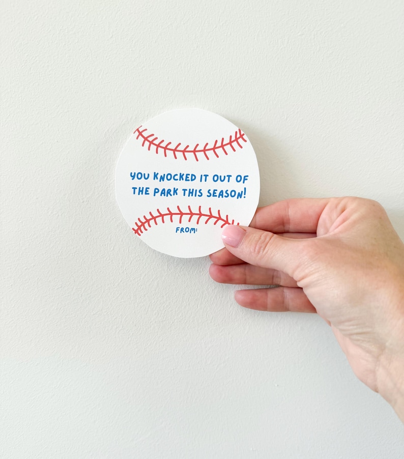 Baseball Tag Printable, Baseball Favor Tags, Baseball Gift Tags ...