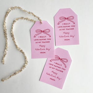 Valentine’s Day Gift Tags - A Little Treat for Someone Sweet - Teacher ...