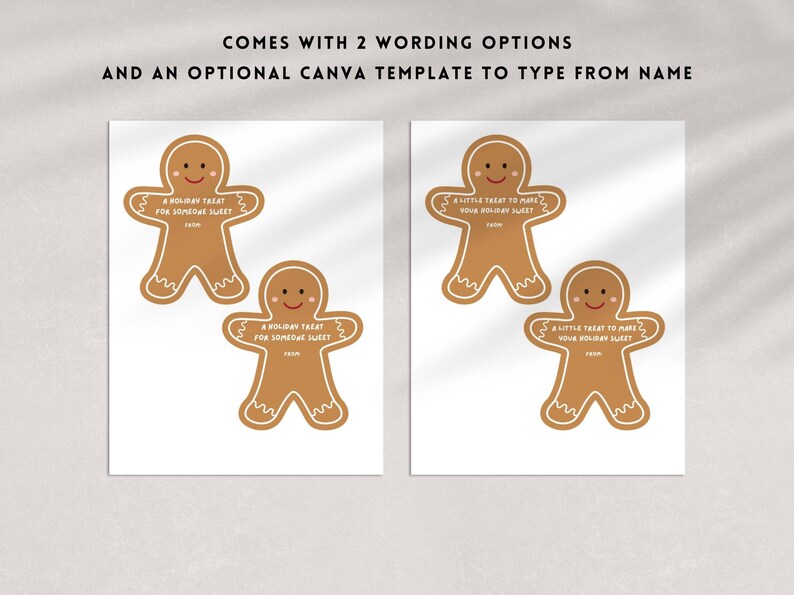 Etiqueta imprimible para dulces navideños: Etiqueta editable de hombre ...