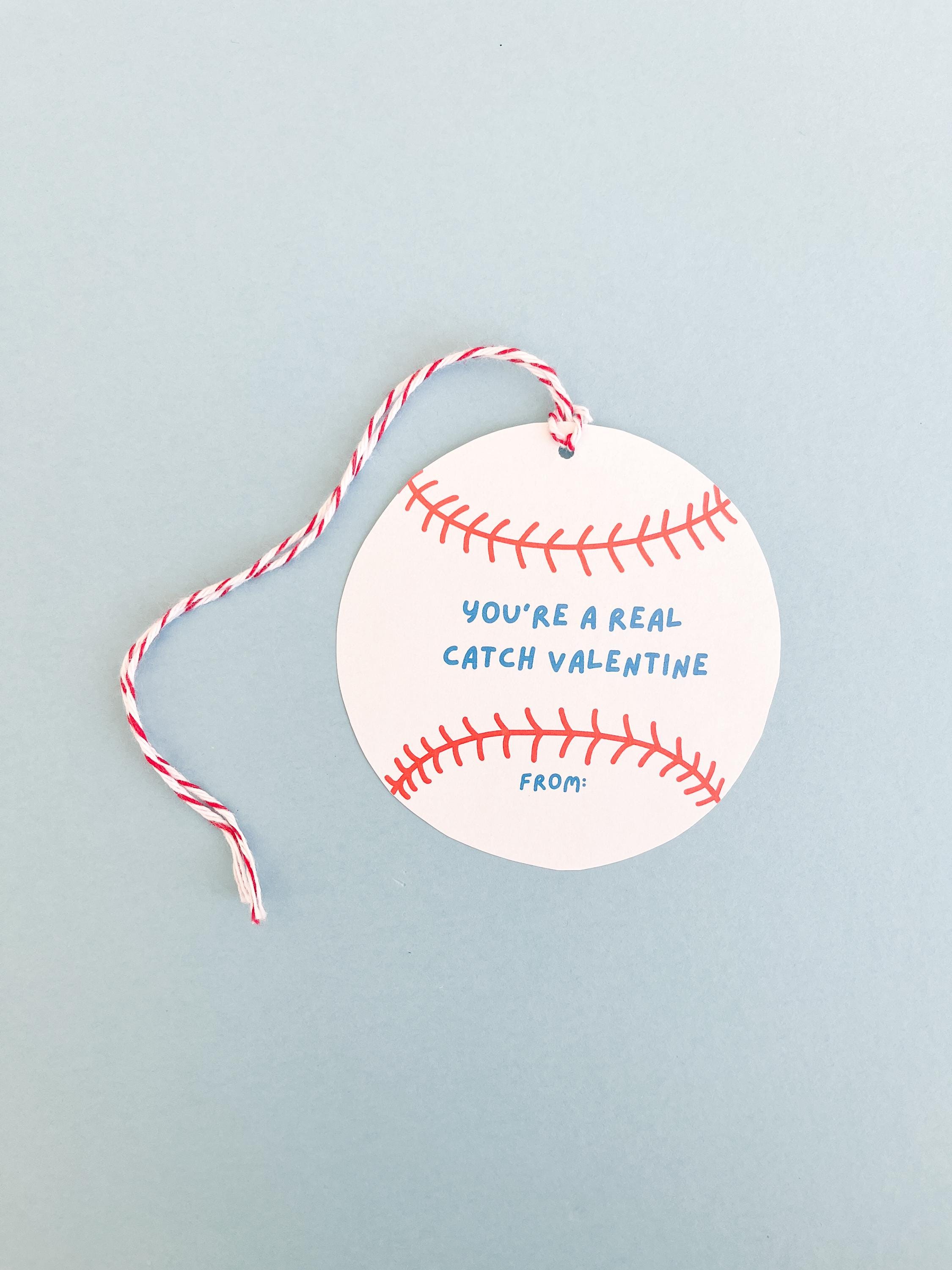 Baseball Valentine Printable Cards for Kids Classroom – All-star, MVP ...