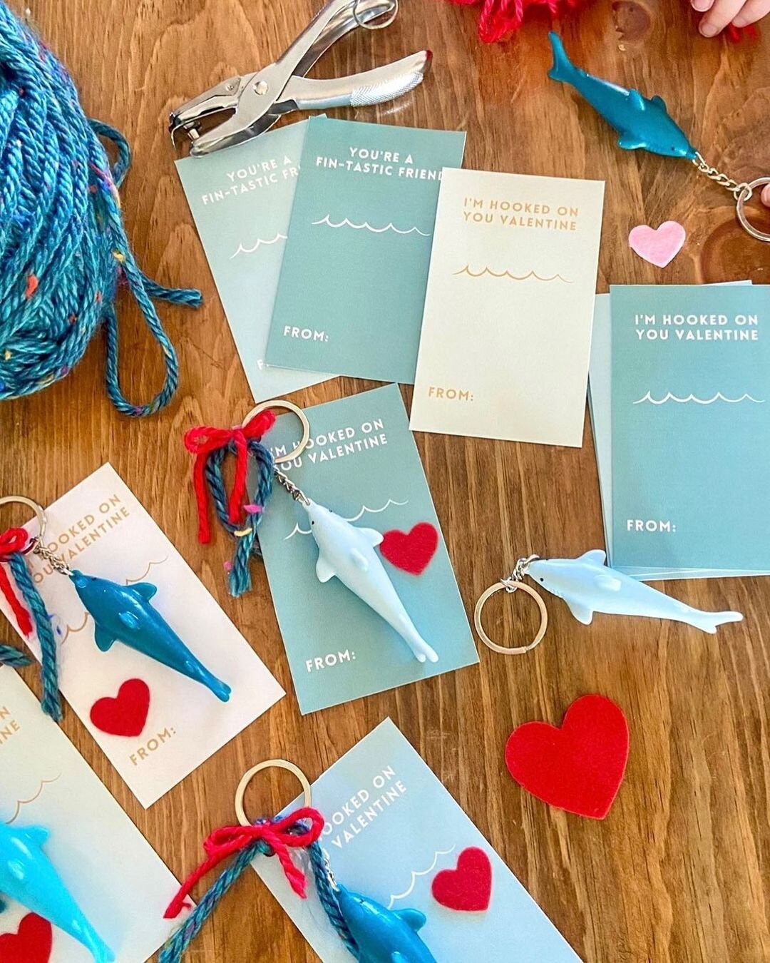 Shark Classroom Valentine's Day Printable - Non Candy Valentines - Etsy