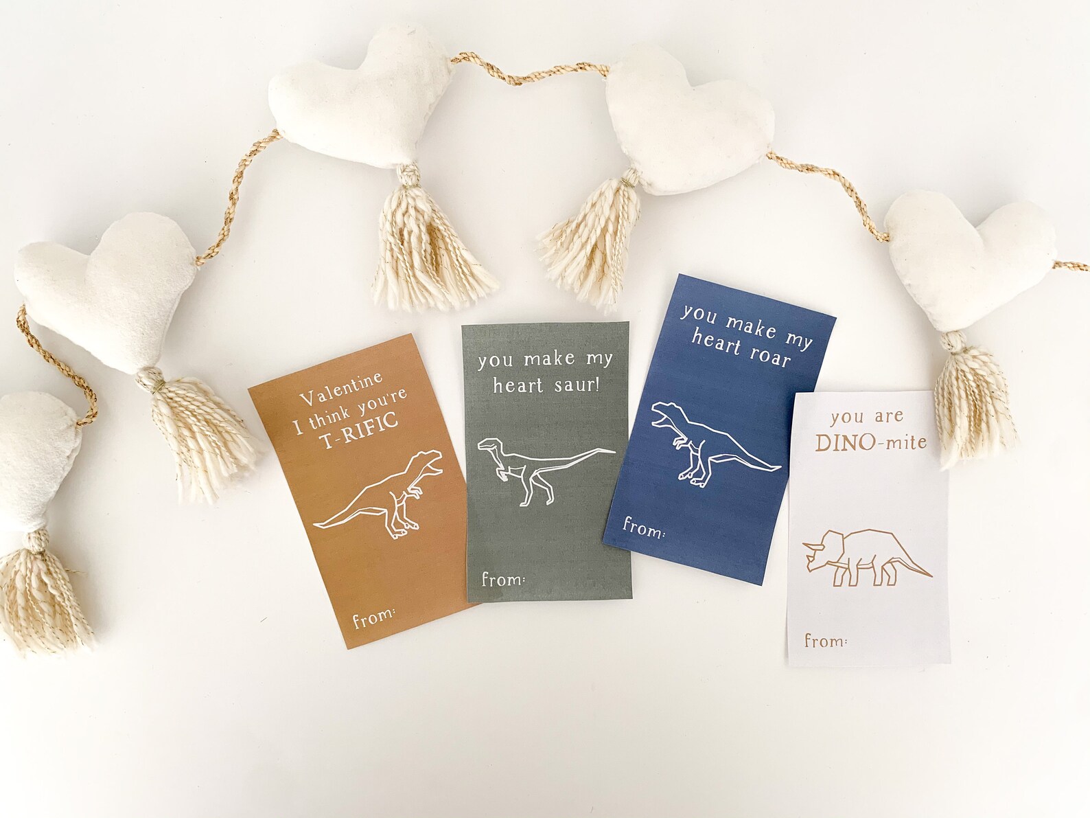 Dino Valentines Cards Digital Printable Dinosaur Valentine | Etsy