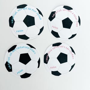 Printable Soccer Valentine Cards for Kids – Sport Valentine Cards for ...