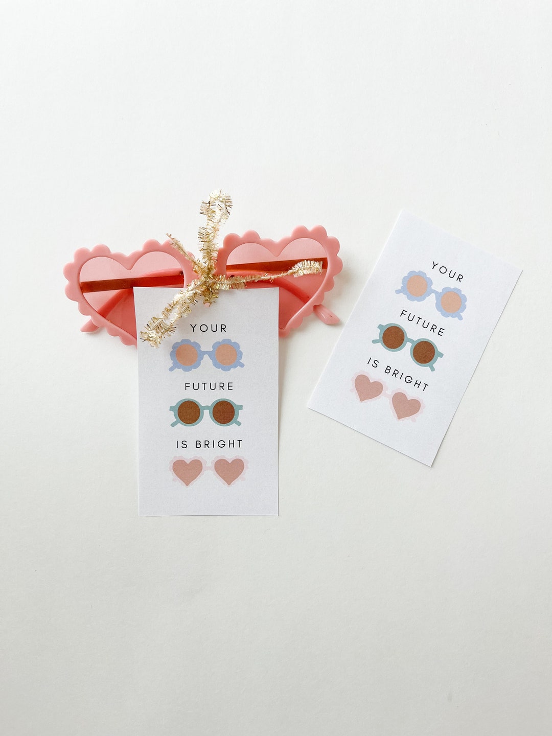 End of the School Year Sunglasses Favor Tags for Class Celebrating ...
