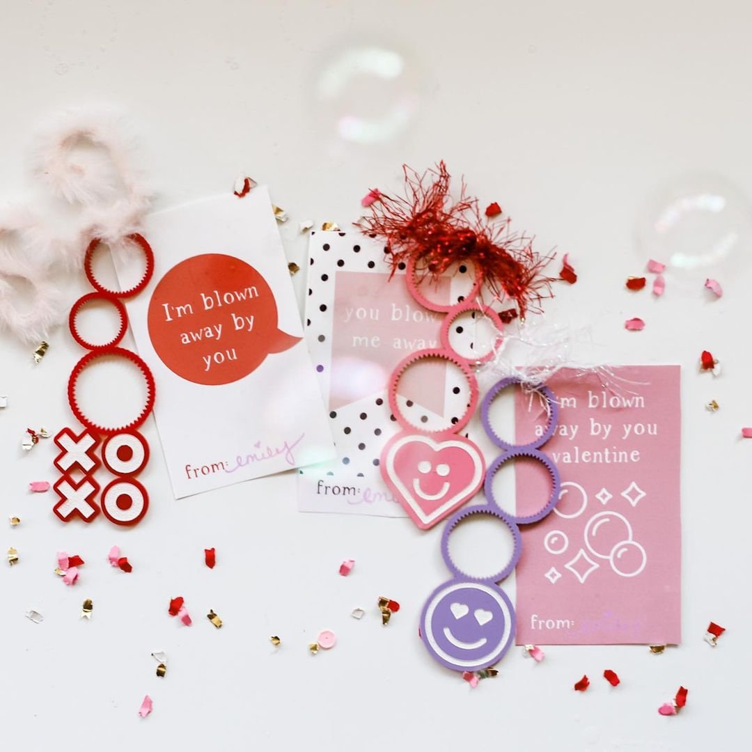 Printable Bubbles Valentine's Card - DIY School Valentine for Kids ...