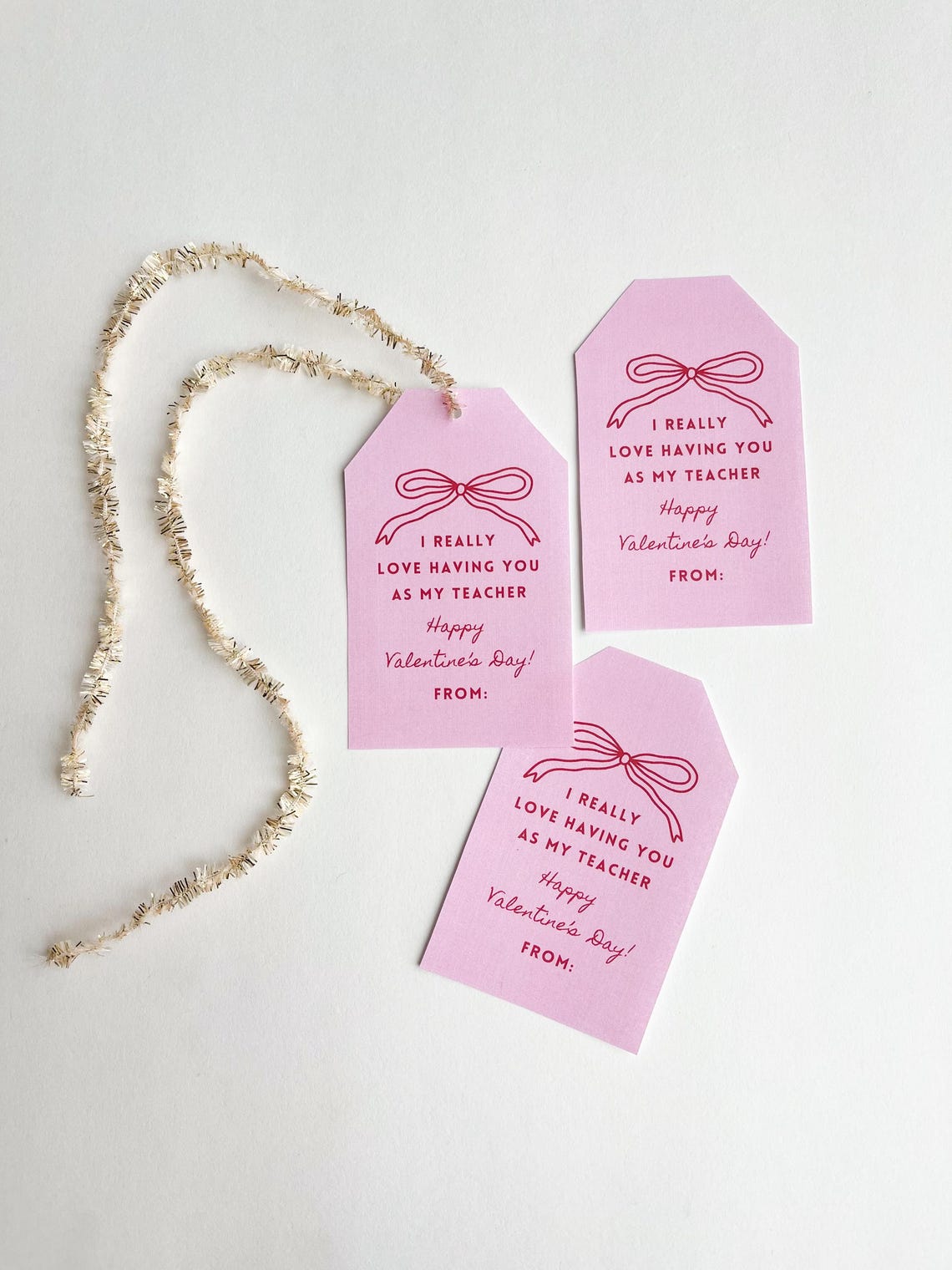 Valentine’s Day Gift Tags - A Little Treat for Someone Sweet - Teacher ...