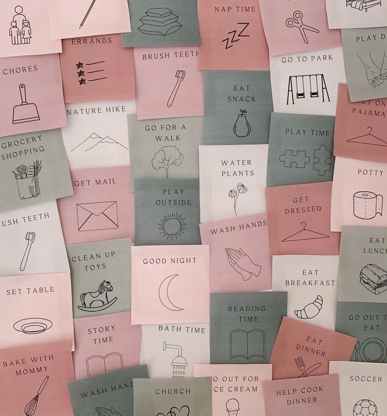 Printable Daily Routine Cards for Toddlers, Preschoolers, and Kids ...