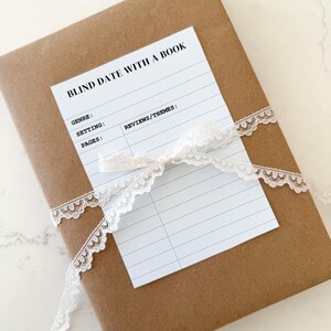 Blind Date With a Book Printable Library Card – Pick a Genre Book ...