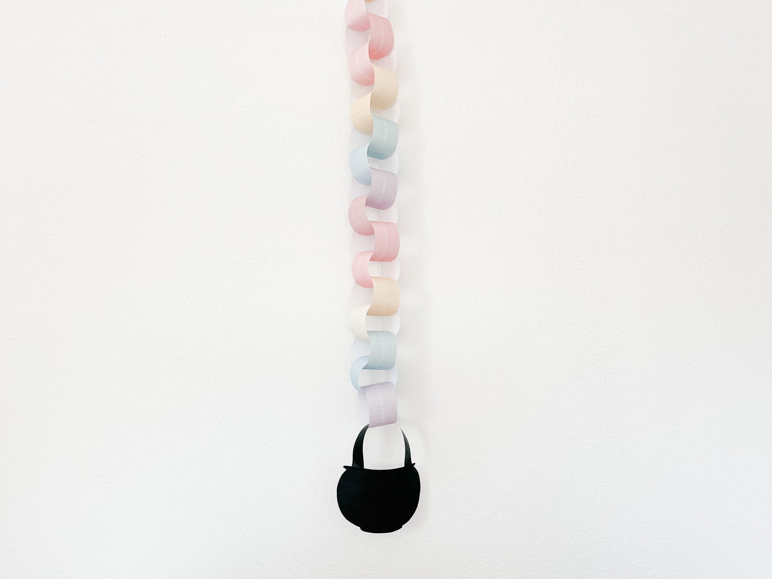 Pastel Rainbow St. Patricks Day Paper Chain Kids Activity - Etsy