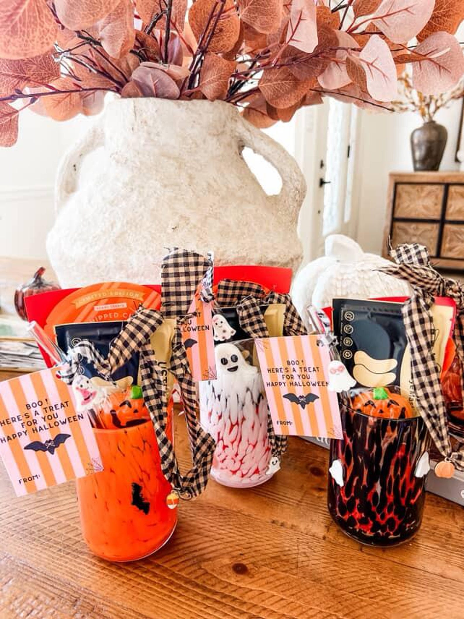 Halloween Treat Tag Printable, Halloween Goodie Bag Tags, Boo Basket ...