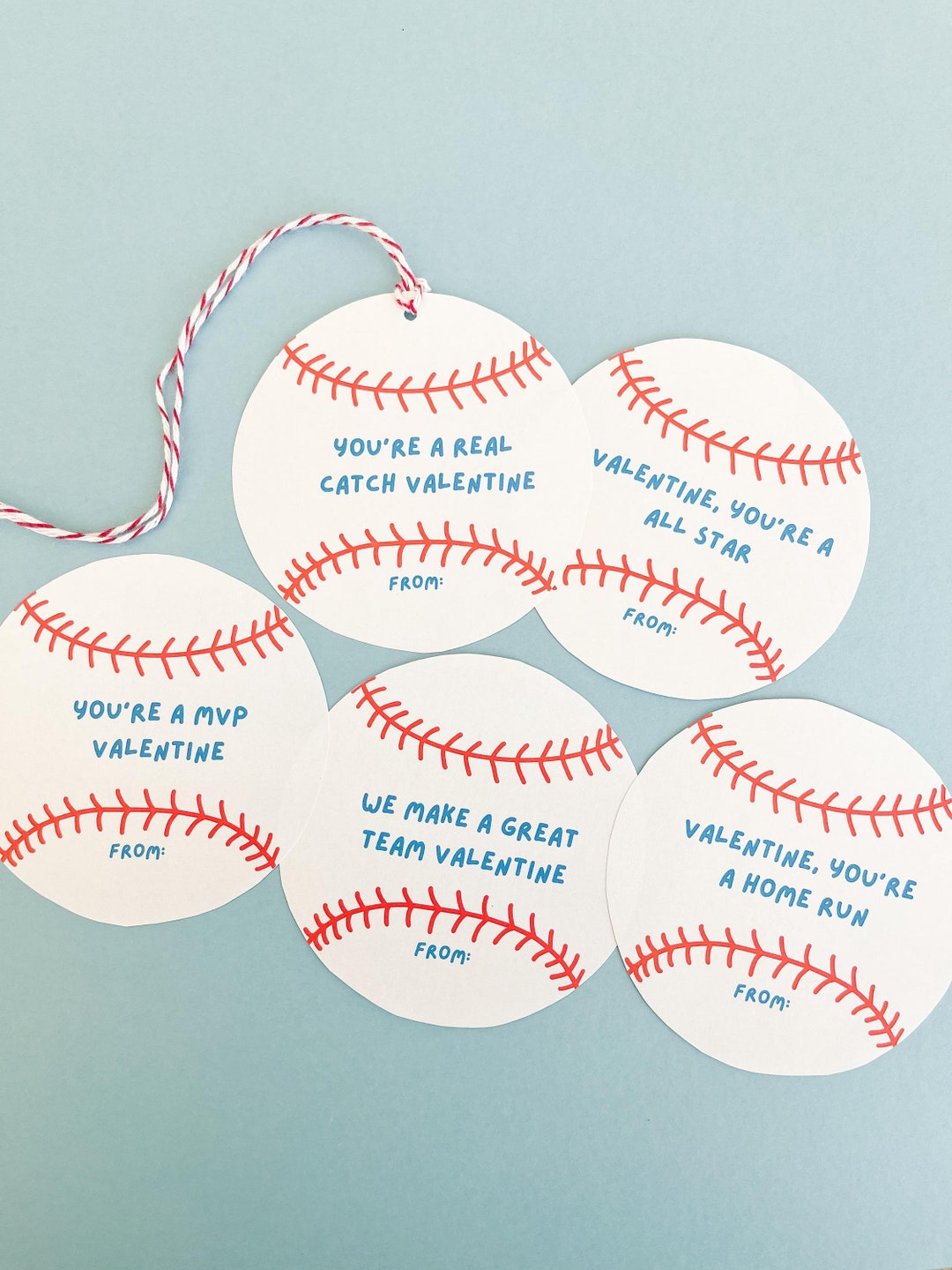 Baseball Valentine Printable Cards for Kids Classroom – All-star, MVP ...