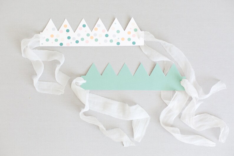 Printable Birthday Crown, Printable Birthday Hat, Birthday Party Decor ...