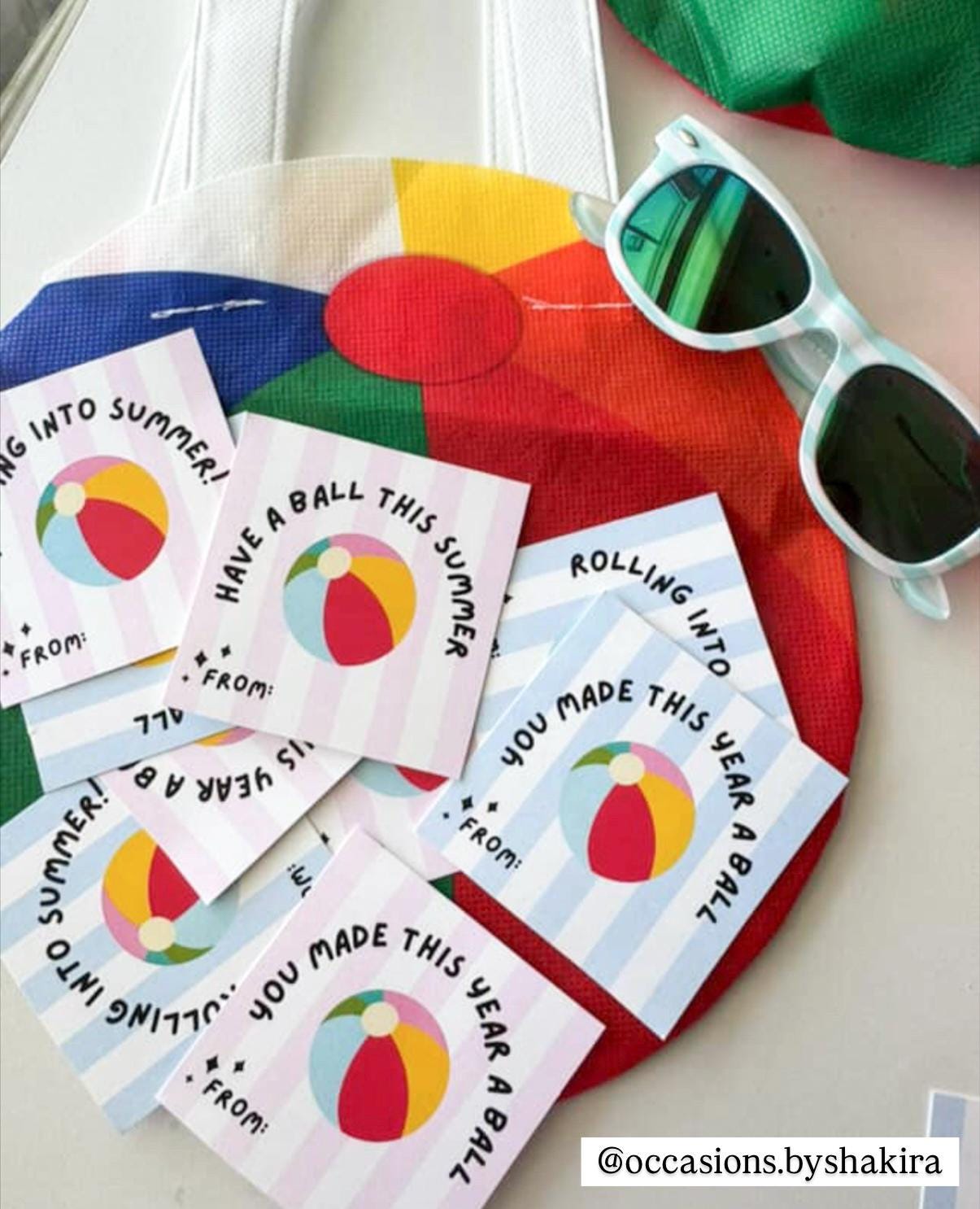 Classmate Gift Tag Summer Break, End of Year Tag, End of School Tag ...