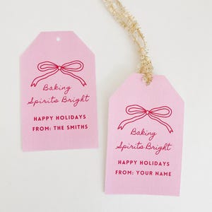 Baking Spirits Bright Editable Christmas Gift Tags - Neighbor Gift Tags ...