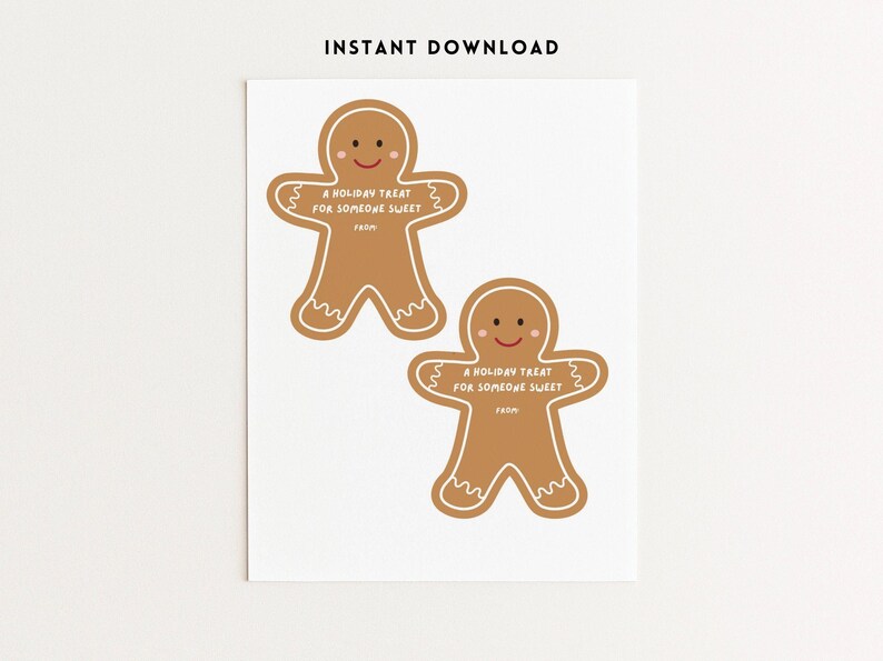 Etiqueta imprimible para dulces navideños: Etiqueta editable de hombre ...