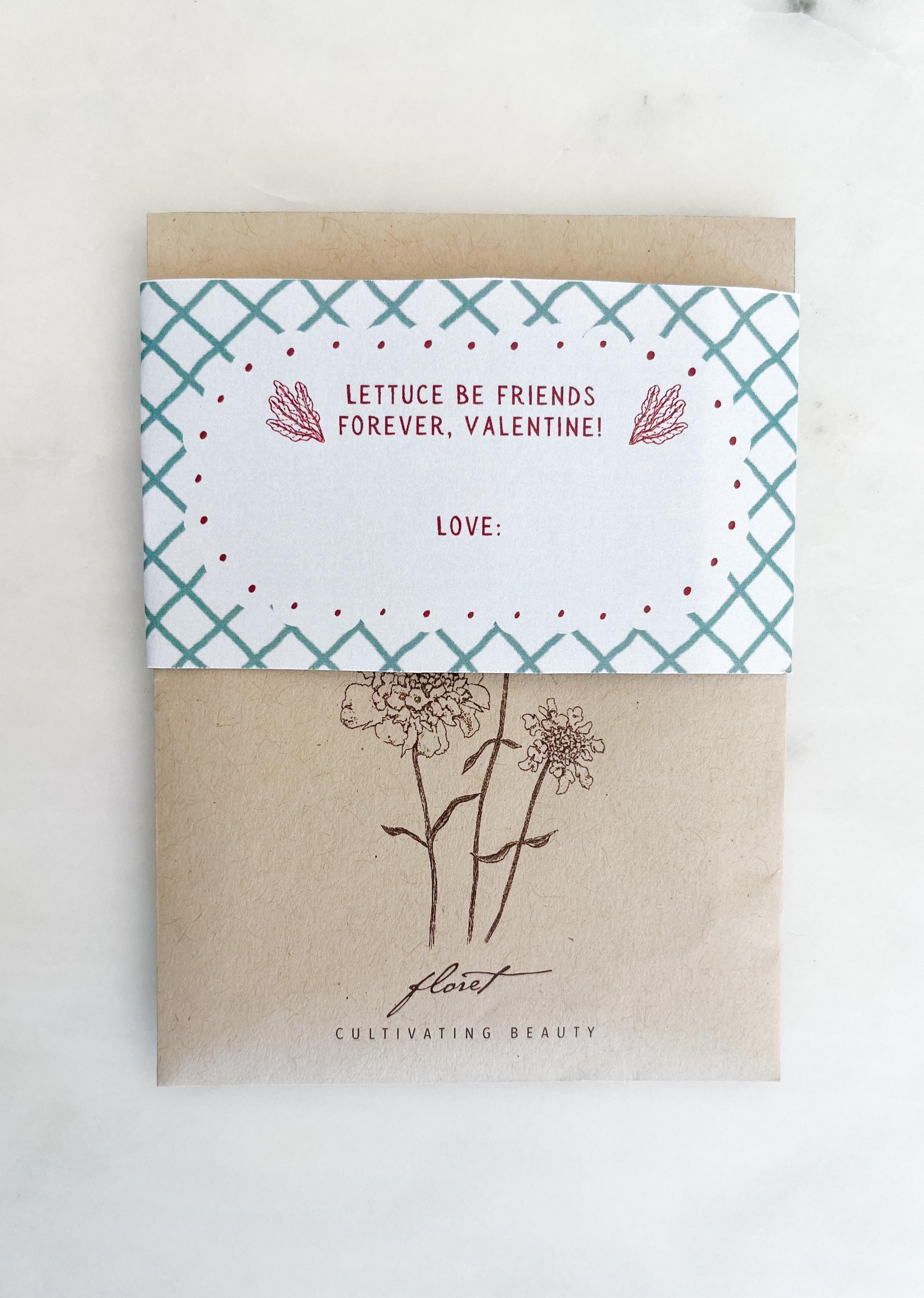 Veggie Seeds Valentine Printable for Classroom, Preschool, or Personal ...