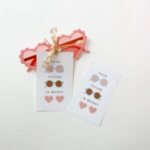 End of the School Year Sunglasses Favor Tags for Class Celebrating ...