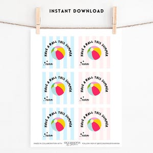 Classmate Gift Tag Summer Break, End of Year Tag, End of School Tag ...