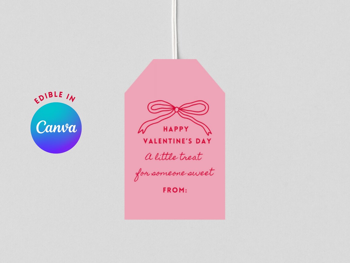 Valentine’s Day Gift Tags - A Little Treat for Someone Sweet - Teacher ...