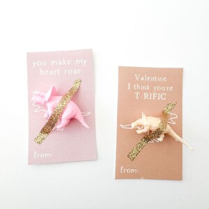 Dino Valentines Cards, Digital Printable Dinosaur Valentine Cards, Set ...