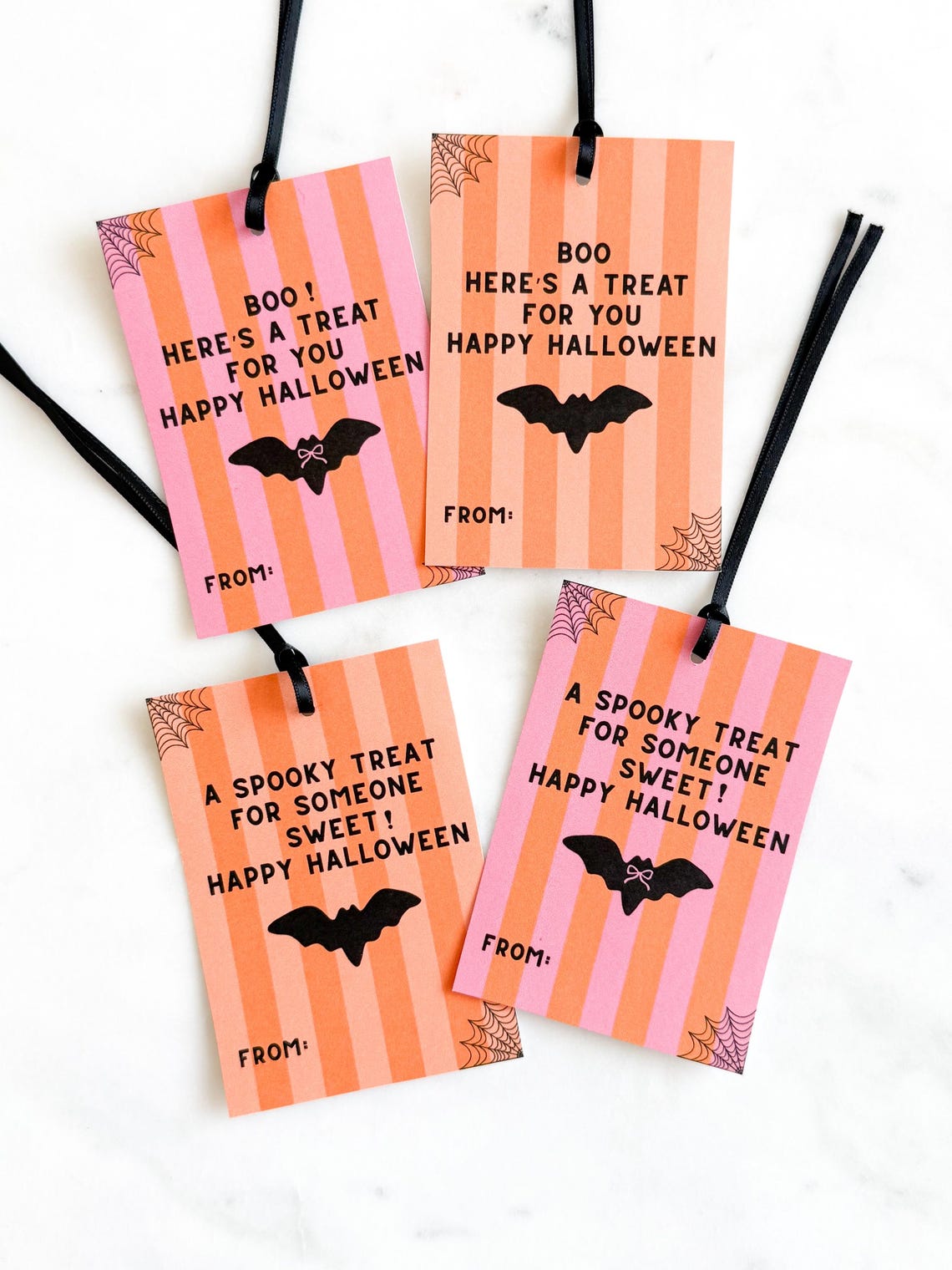 Halloween Treat Tag Printable, Halloween Goodie Bag Tags, Boo Basket ...