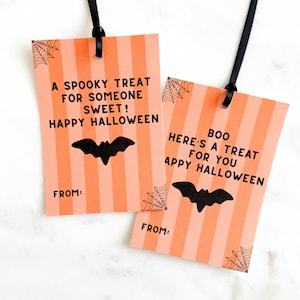 Halloween Treat Tag Printable, Halloween Goodie Bag Tags, Boo Basket ...