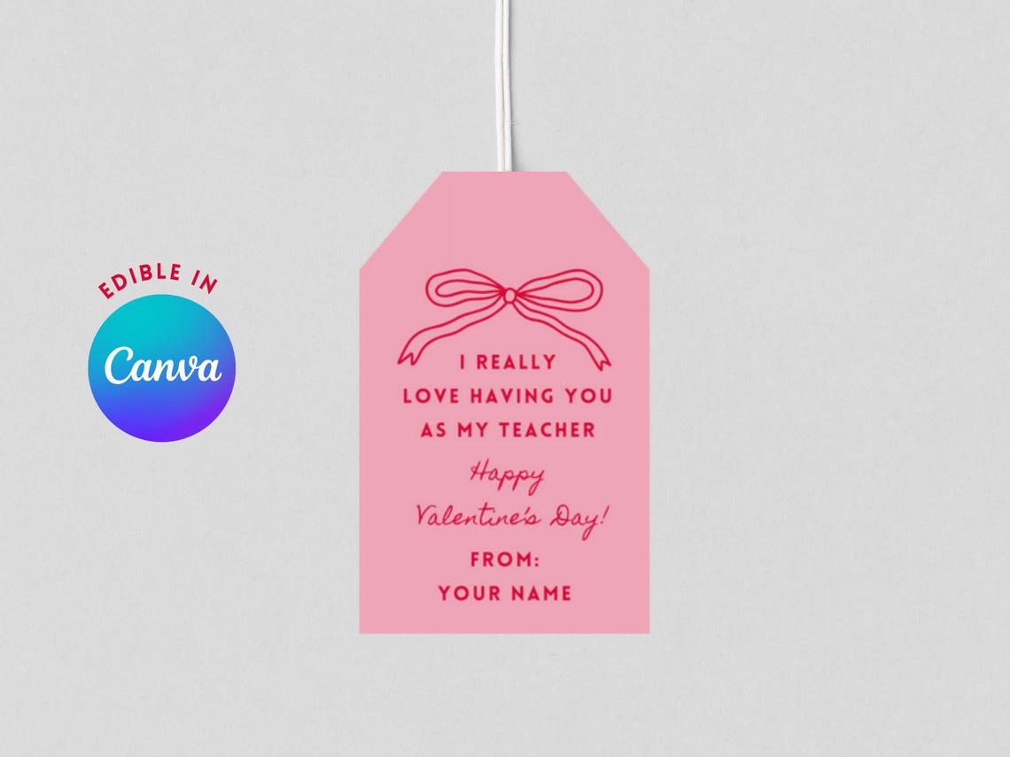 Valentine’s Day Gift Tags - A Little Treat for Someone Sweet - Teacher ...