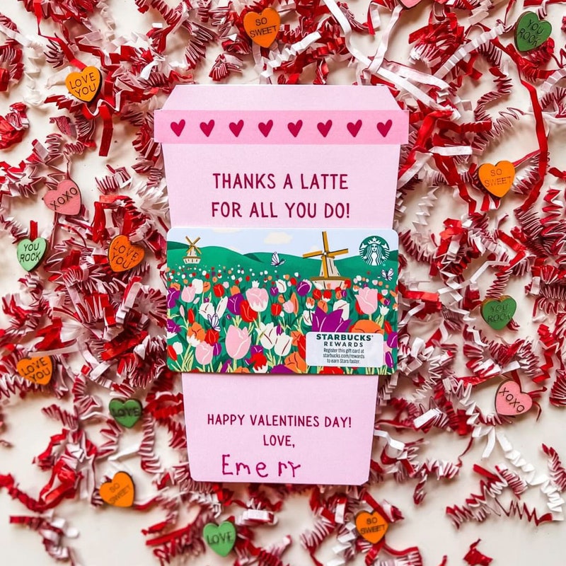 Teacher Valentine Card - Etsy