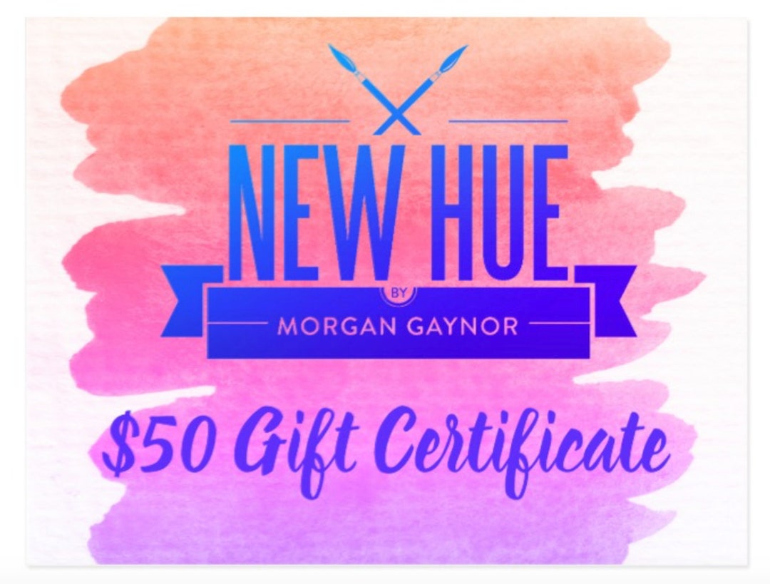 New Hue Gift Card - Etsy