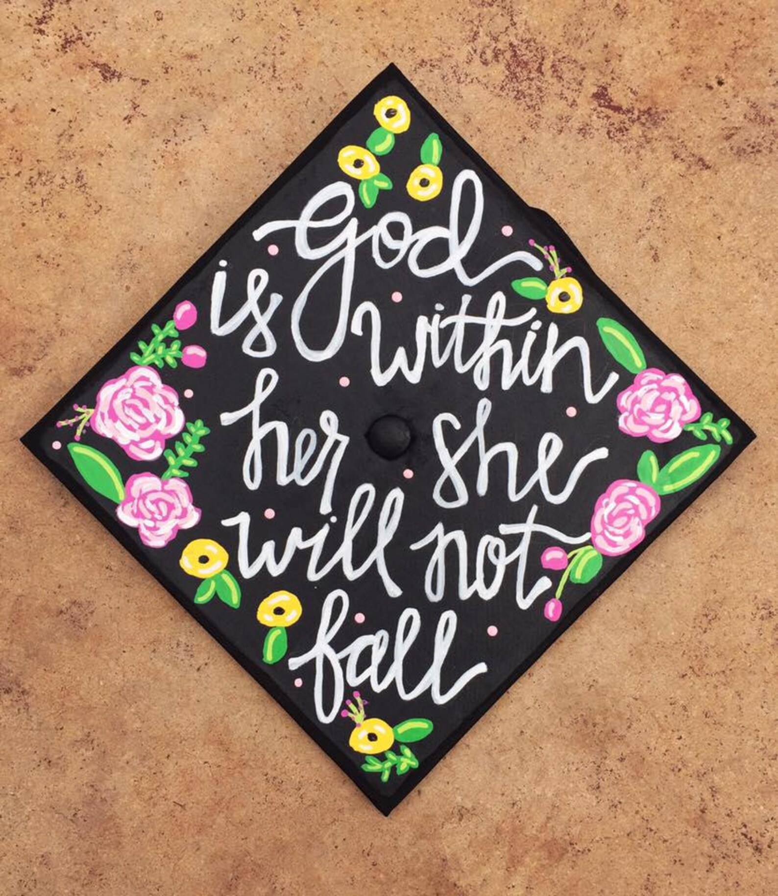 Painted Graduation Caps Hand Painted Grad Cap Custom | Etsy