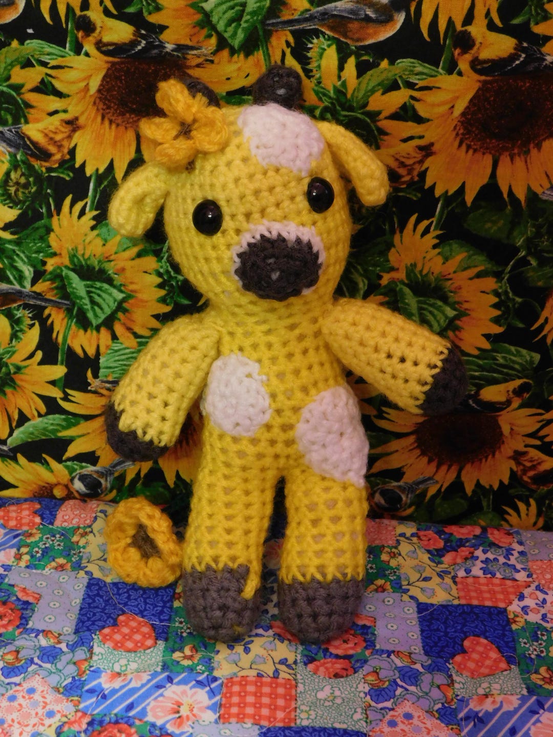 Moobloom Inspired Minecraft Cow 10 Inch Plush Doll - Etsy