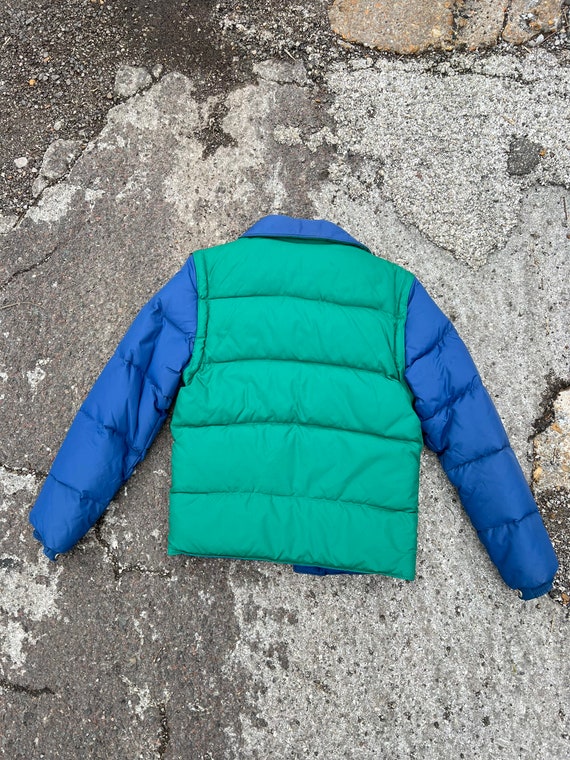 Vintage Puffy Coat Reversible Retro Vest Puffer Jacke… - Gem