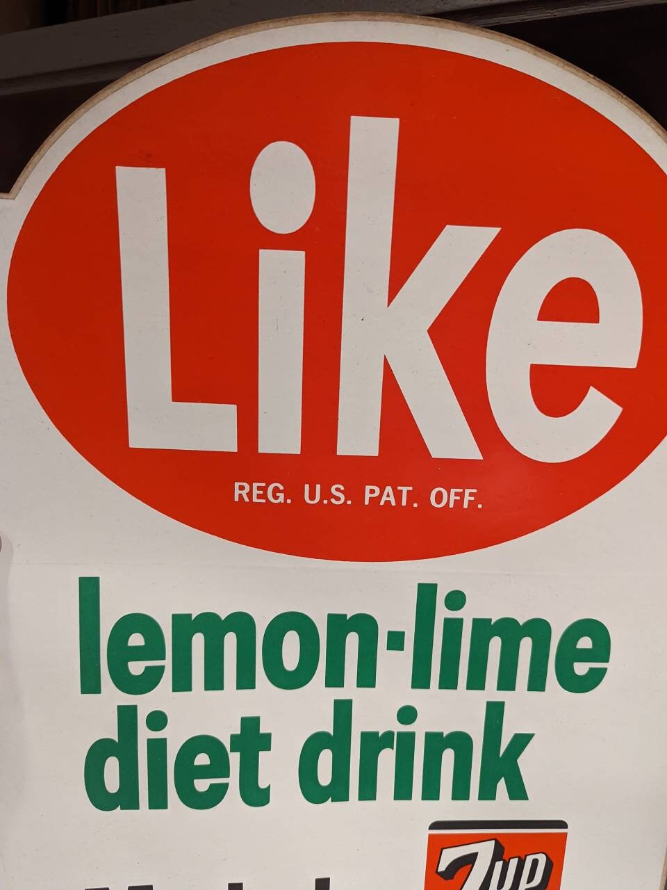 NOS 1965 Like Diet Lemon Lime Sign Decal Sicker Unused 7up - Etsy