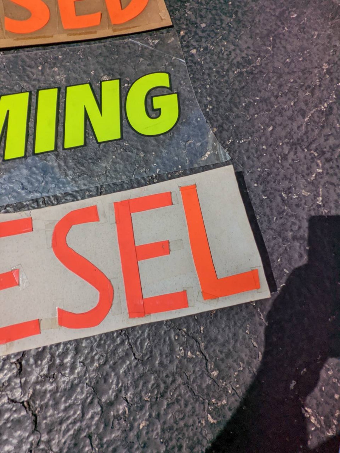 Original 1960s 70s Closed Diesel Car Dealership Car Sales Poster Sign ...