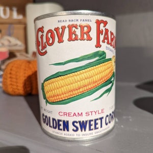 1940's Clover Farm Sweet Corn Can Label on Can Kitchen Products ...