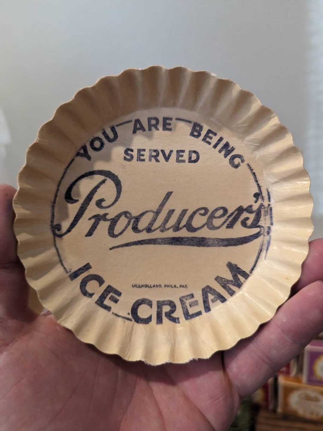 1920's Producers Ice Cream Dish Old & Original Vintage NOS - Etsy