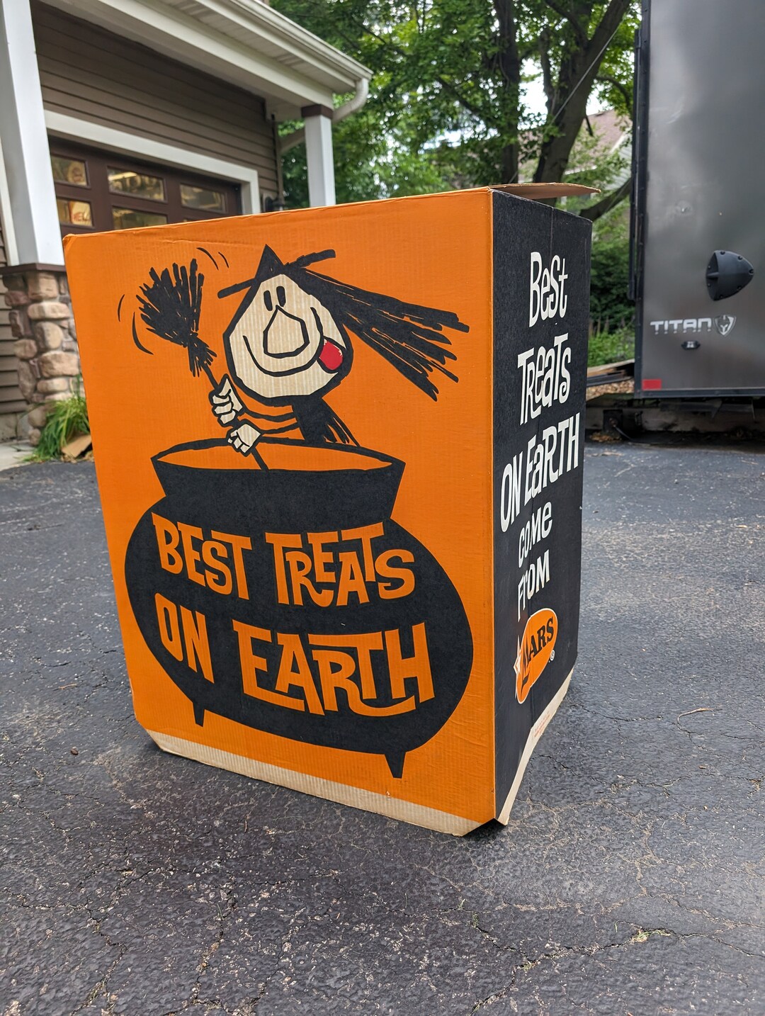 Large 1960s Mars Candy Bars Candies Treats Old Display Table Original ...