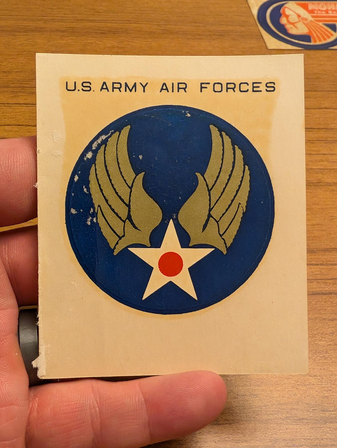 1940s United States Air Force Decal - Old & Original Waterslide Vintage ...