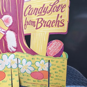 LARGE 1970s Easter Tree Brach's Candy Easter Candy Candies Treats ...